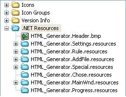.NET Manifest Resources
